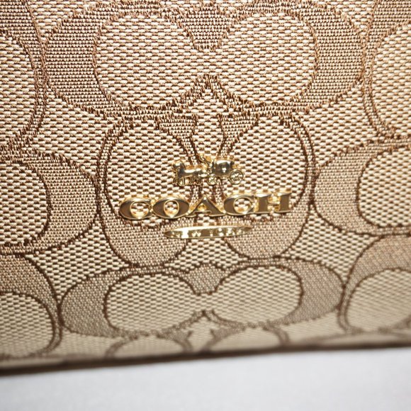 Coach | Bags | Coach Brown Logo Shoulder Bag | Poshmark